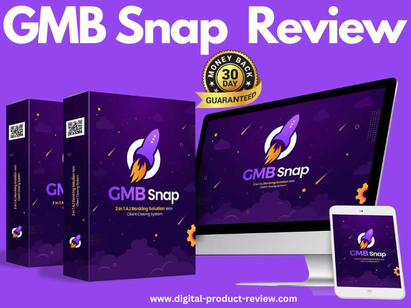 GMB Snap Review | Benefits And Cons-Price-OTO-Bonus & More