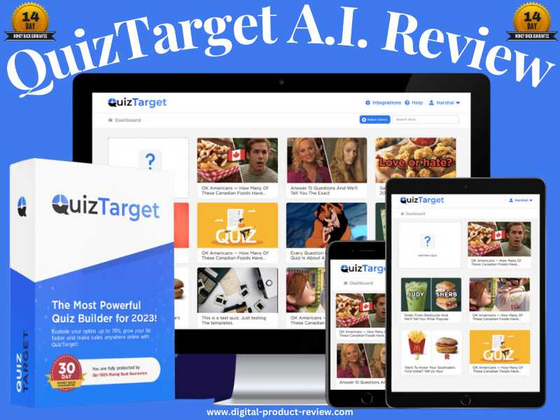 QuizTarget AI Review | Pros and Cons-Features-Bonuses & More